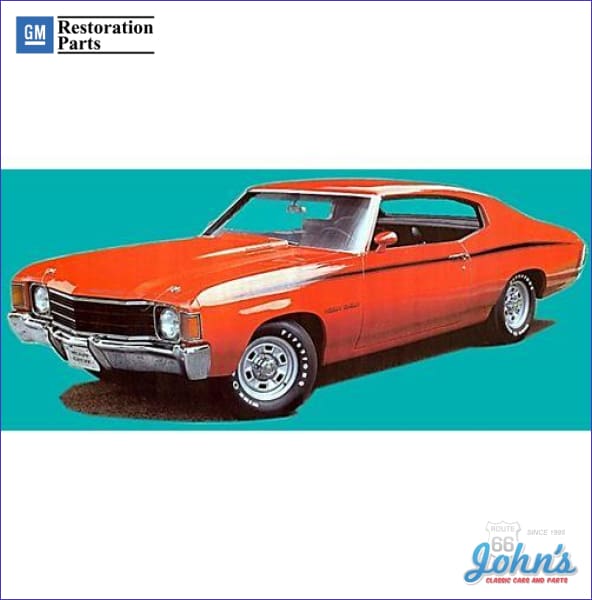 Body Decal KIT "Heavy Chevy " for Chevelle – John's Classic Cars and Parts