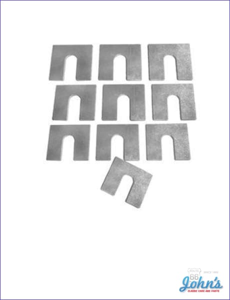 Body Shims 1/16" - 10pc. for Camaro Chevelle El Camino Chevy II / Nova ...