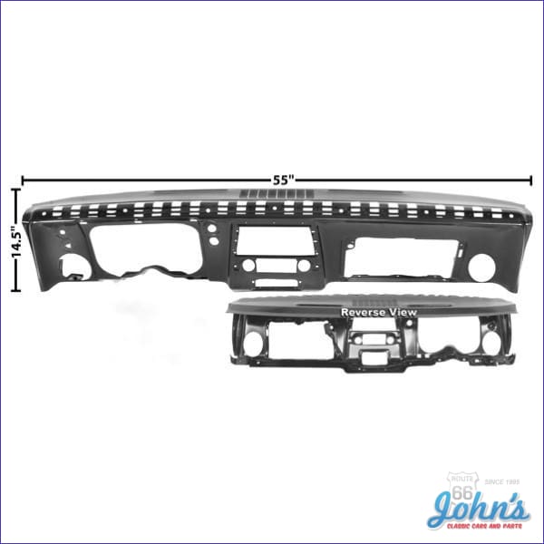 Complete Steel Dash Panel with Upper Dash Panel with Factory AC for Ca ...