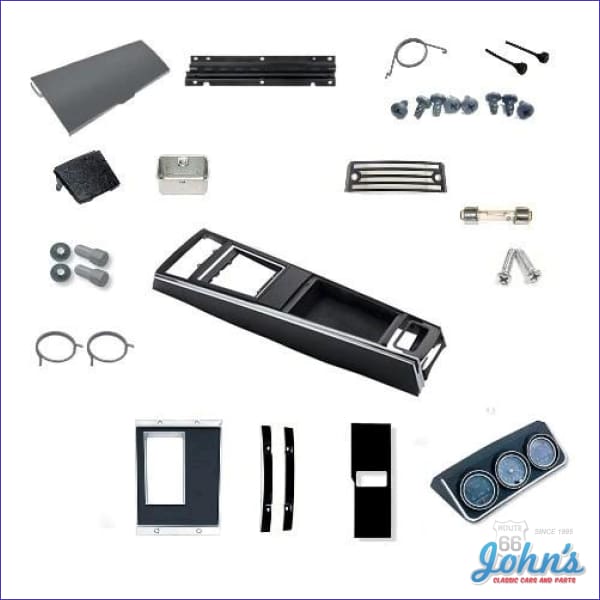 Console Kit, 3 and 4 speed Manual. Cars with Console Gauges. Includes ...