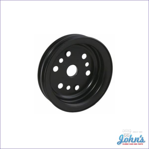 Crank Pulley, SB & Z/28, 2 Groove, Deep Groove, "w/AC-w/o PS" or "w/o ...