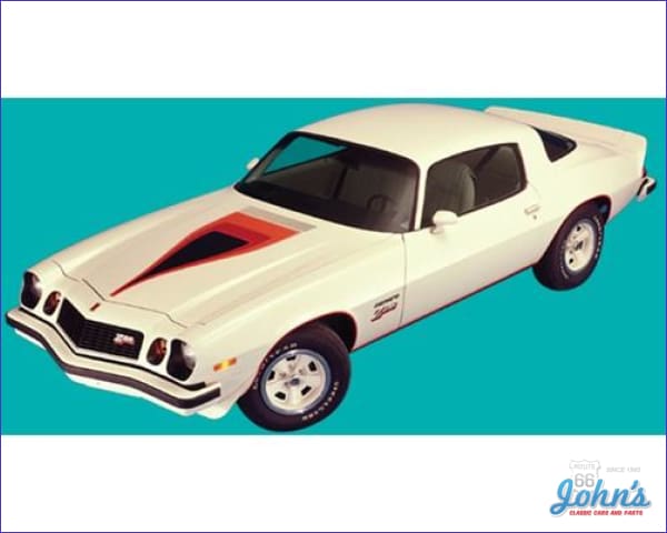 Decal Kit - Z28. Orange / Yellow. for Camaro – John's Classic Cars and ...
