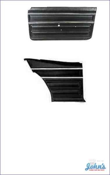 Door Panel Kit, Front and Rear - Pre-assembled. 2dr SS or Custom. for ...