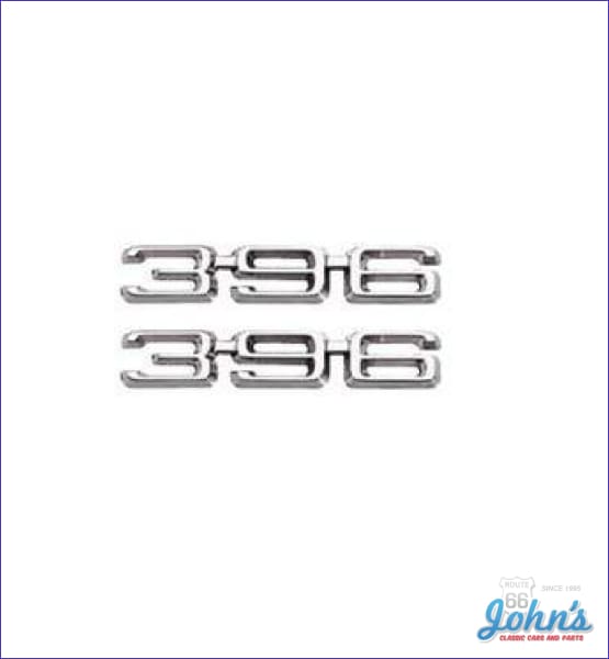 Fender Emblems "396", PAIR. for Chevelle El Camino – John's Classic ...