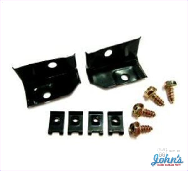 Fender Extension to Radiator support Mounting Brackets. Pair. for Che ...