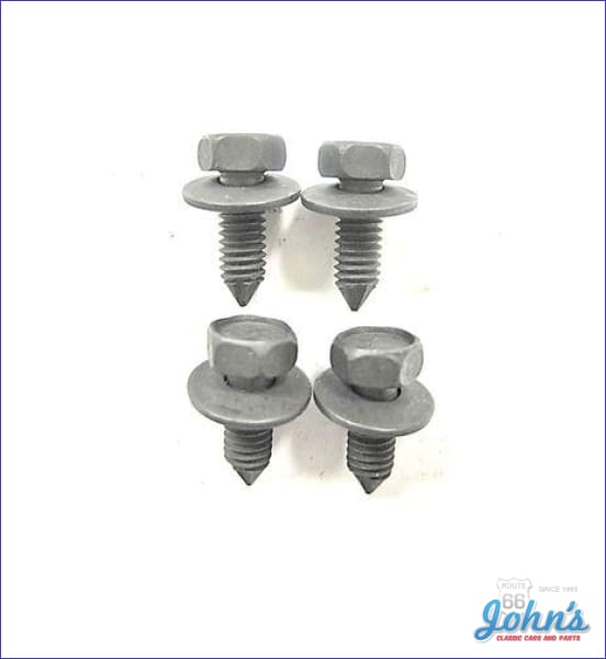 Front Bumper to Body Filler Panel Hardware Kit, 4 piece set. for Chevy ...