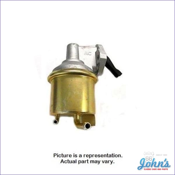 Fuel Pump, 454. With 3 Lines, 3/8" in line, 3/8" out line, 1/4" Retur ...