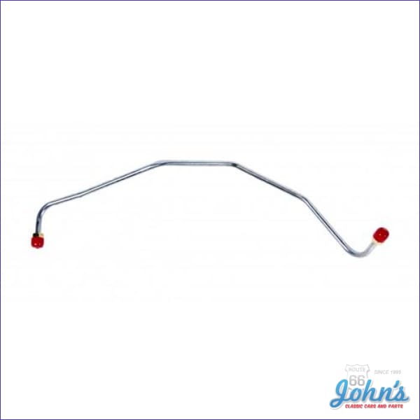 Fuel Pump to Carburetor Line, 350 with Quadrajet. Stainless steel. for ...