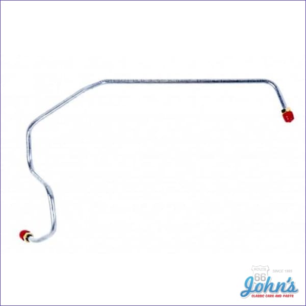 Fuel Pump to Carburetor Line, BB with Quadrajet. OE steel. for Camaro ...
