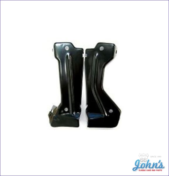 Grille to Radiator Support Mounting Brackets, Pair for Chevelle El Cam ...