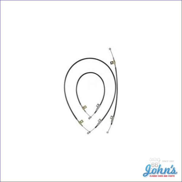 Heater Control Cable Kit, 3pc. for Chevelle El Camino – John's Classic ...