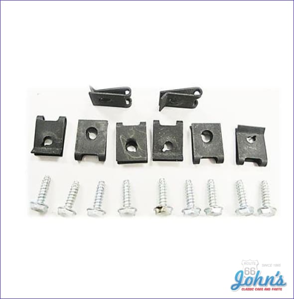 Instrument Cluster Assembly to Dash Mounting Hardware Kit. 16 pieces ...