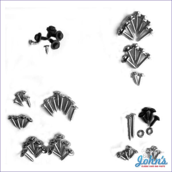 Interior Screw Kit. for Camaro – John's Classic Cars and Parts