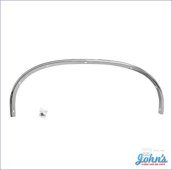Left Rear Wheel Well Molding, with hardware. for Chevy II / Nova – John ...