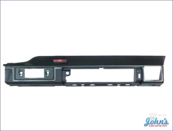 Lower Dash Trim Panel, Black with Chrome Trim. 1st Design. GM Licensed ...