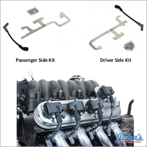 LS Conversion Rear Ignition Coil Relocation Kit. Choose Driver Side or ...