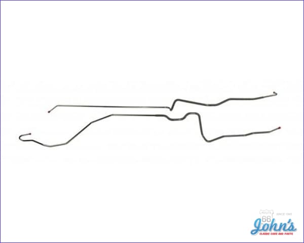 Main Fuel Line, Front to Rear 3/8". 2pc OE steel. for Camaro – John's ...