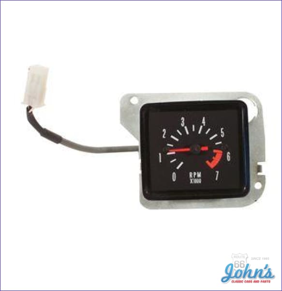 Malibu Dash Tach Conversion. 6000-7000 red line. for Chevelle El Camin ...