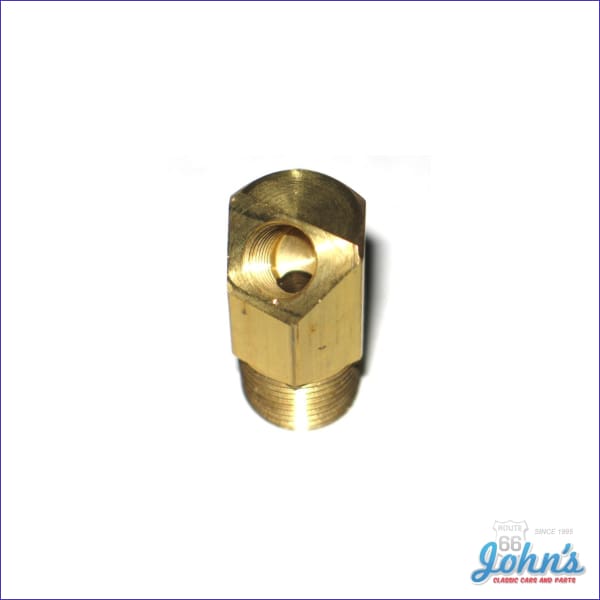 Oil Pressure Line Adapter Fitting. Big Block With 2 Bolt Main Block ...