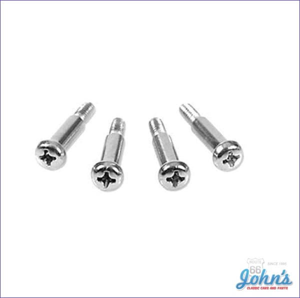 Park Lamp Lens Screw Kit, 4pc. for Camaro Chevelle El Camino Chevy II ...