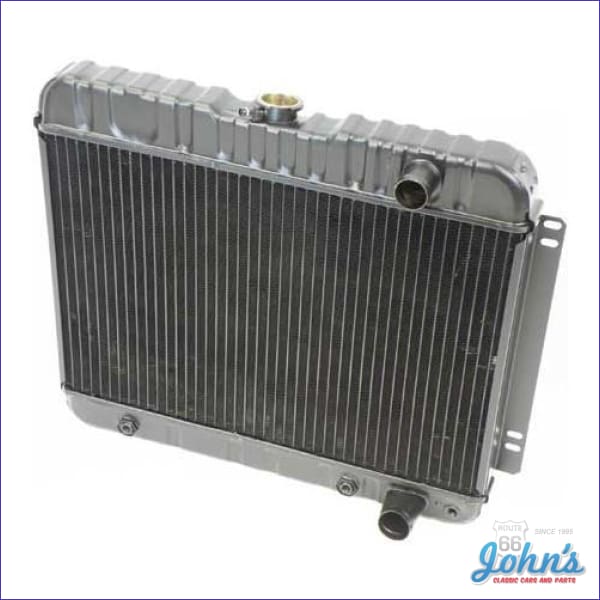 Radiator, Small Block Automatic Transmission with passenger side inlet ...