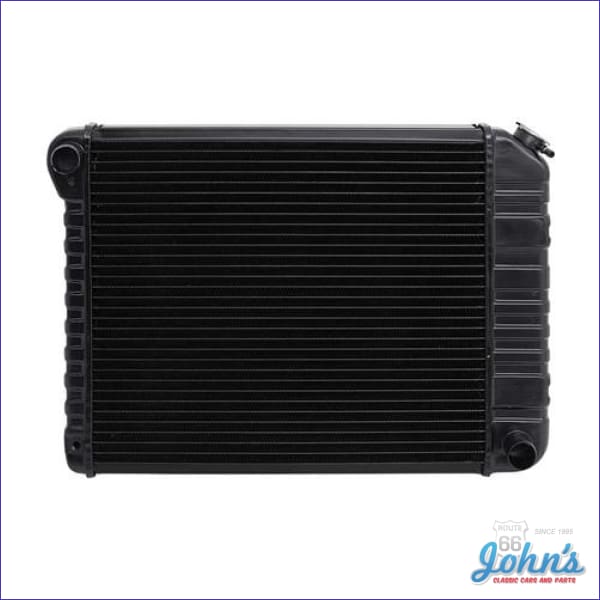 Radiator, Small Block Manual Transmission, 3 Row core size 17 x 20-3/4 ...