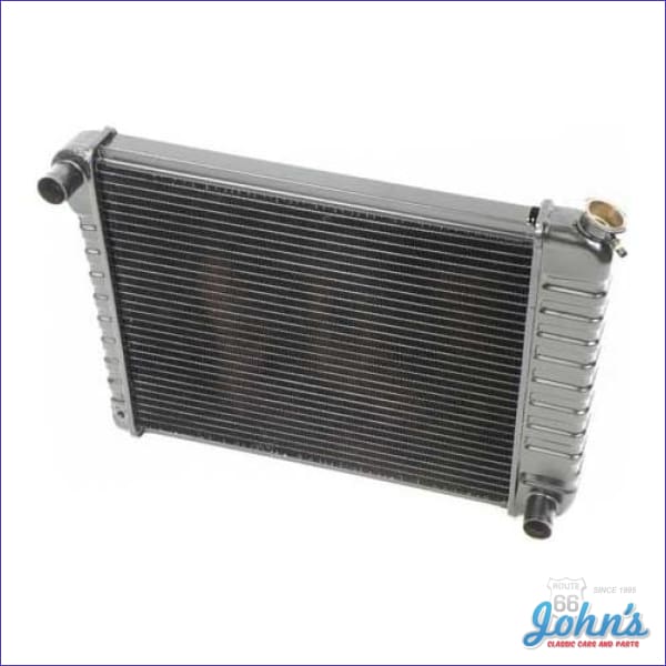 Radiator, Small Block Manual Transmission, 3 Row core size 17 x 20-3/4 ...
