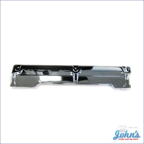 Radiator Top Plate, Chrome. Use with 17" x 26" to 26-1/4" radiator cor ...