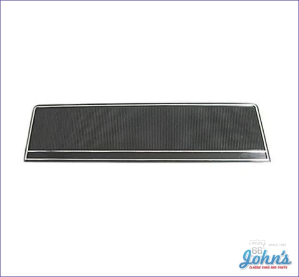 Radio Delete Plate- Factory Correct for Camaro Chevy II / Nova – John's ...