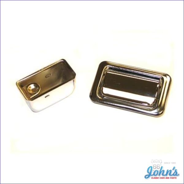 Rear Ashtray Assembly - smooth lid style with insert. Hole size 3-1/8 ...