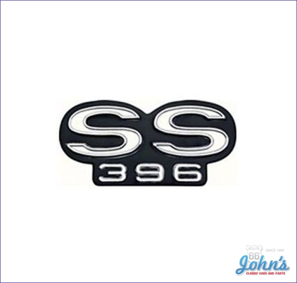 Rear Panel Emblem "SS396"- GM Licensed Reproduction. for Chevelle ...
