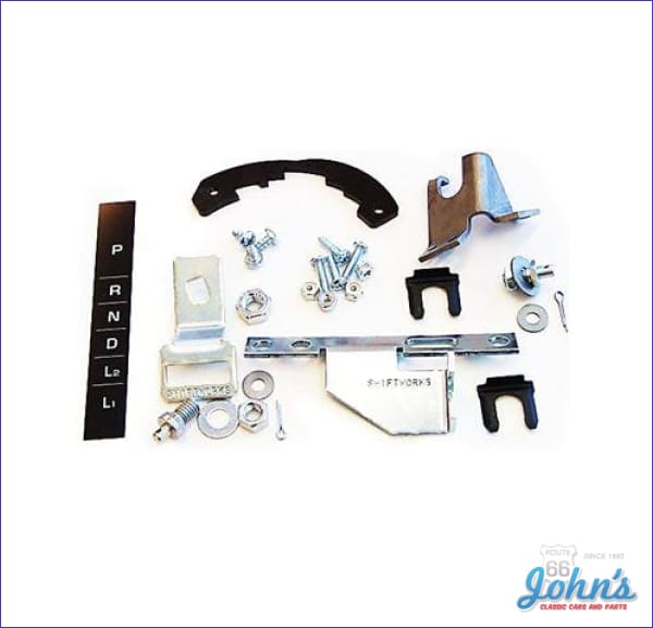 Shift Conversion Bracket Kit- Upper and Lower. From P/G to TH350/TH40 ...