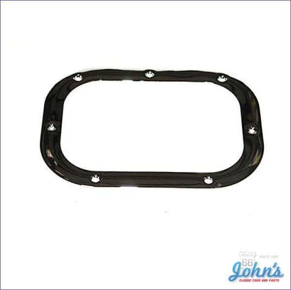 Shifter Boot Retainer - 3 & 4 Speed. Chrome. Without console. for Chev ...