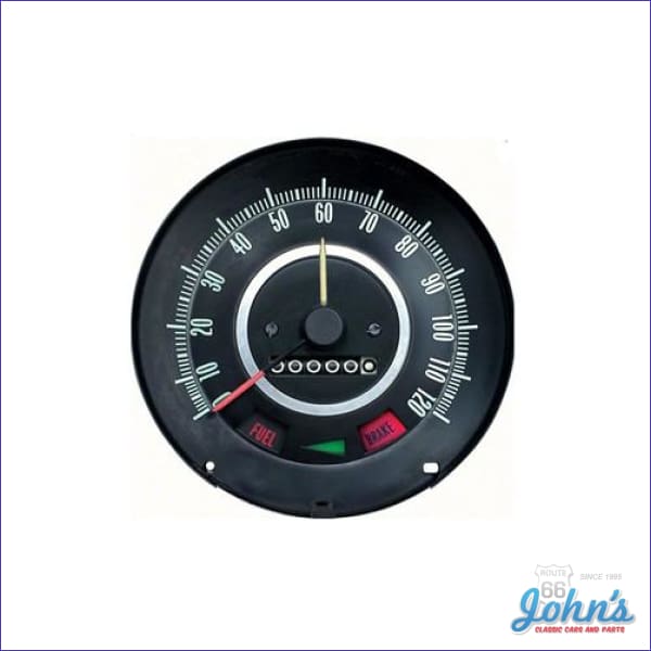 Speedometer Assembly with Speed Warning. GM Licensed Reproduction. for ...