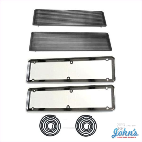 SS Hood Louver and Bezel Kit. for Chevy II / Nova – John's Classic Cars ...