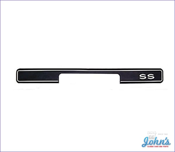 SS Rear Bumper Pad, with White SS. Self Adhesive. for Chevelle – John's ...