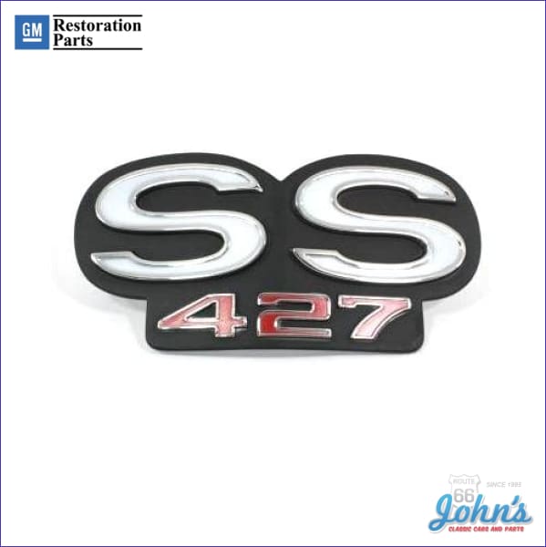 "SS427" Grille Emblem- Standard Grille for Camaro – John's Classic Cars ...