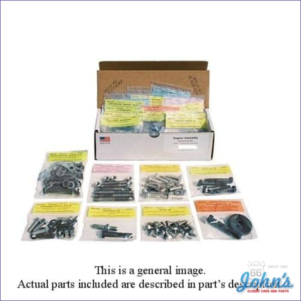Standard Master Body Hardware Kit- 417pc for Camaro – John's Classic ...