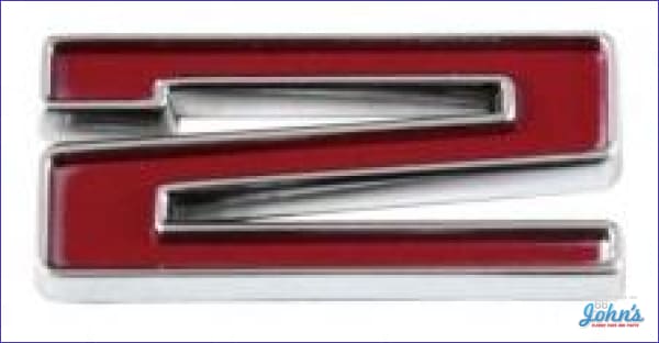 Stick on Emblem "2" for Engine Size - Choose Color. Each for Camaro Ch ...