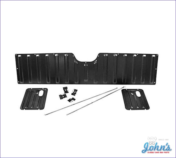 Tailgate Inner Panel KIT, 9 piece with lock rods & clips. for El Camin ...