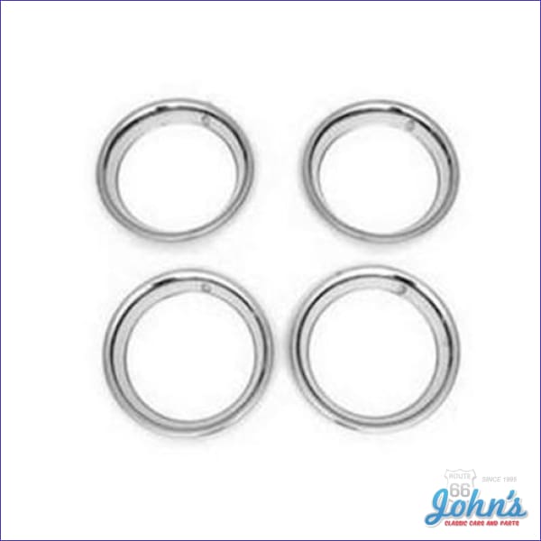 Trim Rings - Kit of 4 - for Z28 5 Spoke Wheel. for Camaro – John's ...