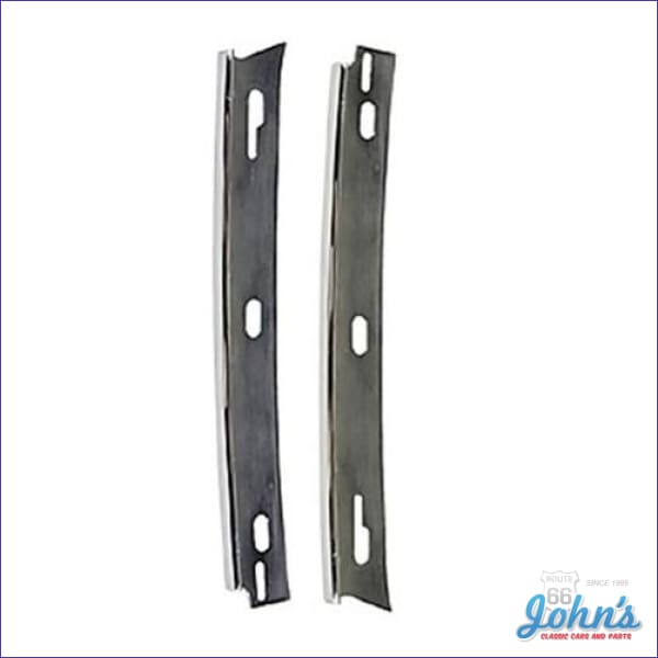 Vertical Rear Roof Moldings - Pair. GM Licensed Reproduction. for Cama ...