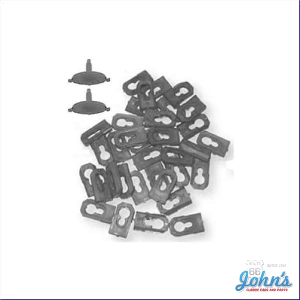 Vinyl Top Molding Clip Kit. GM Licensed Reproduction. for Camaro – John ...
