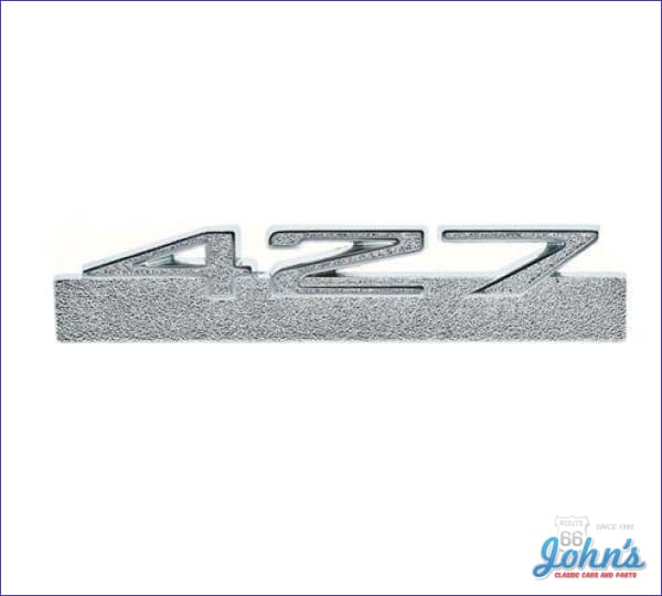 Yenko "427" Tail Pan / Rear Panel Emblem for Camaro Chevelle – John's ...