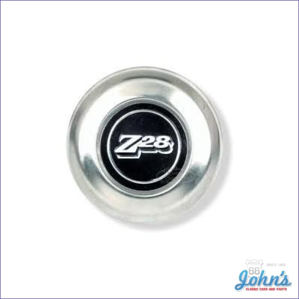 Z28 Wheel Center Cap (with Z28 insert) - Each. GM Licensed Reproducti ...